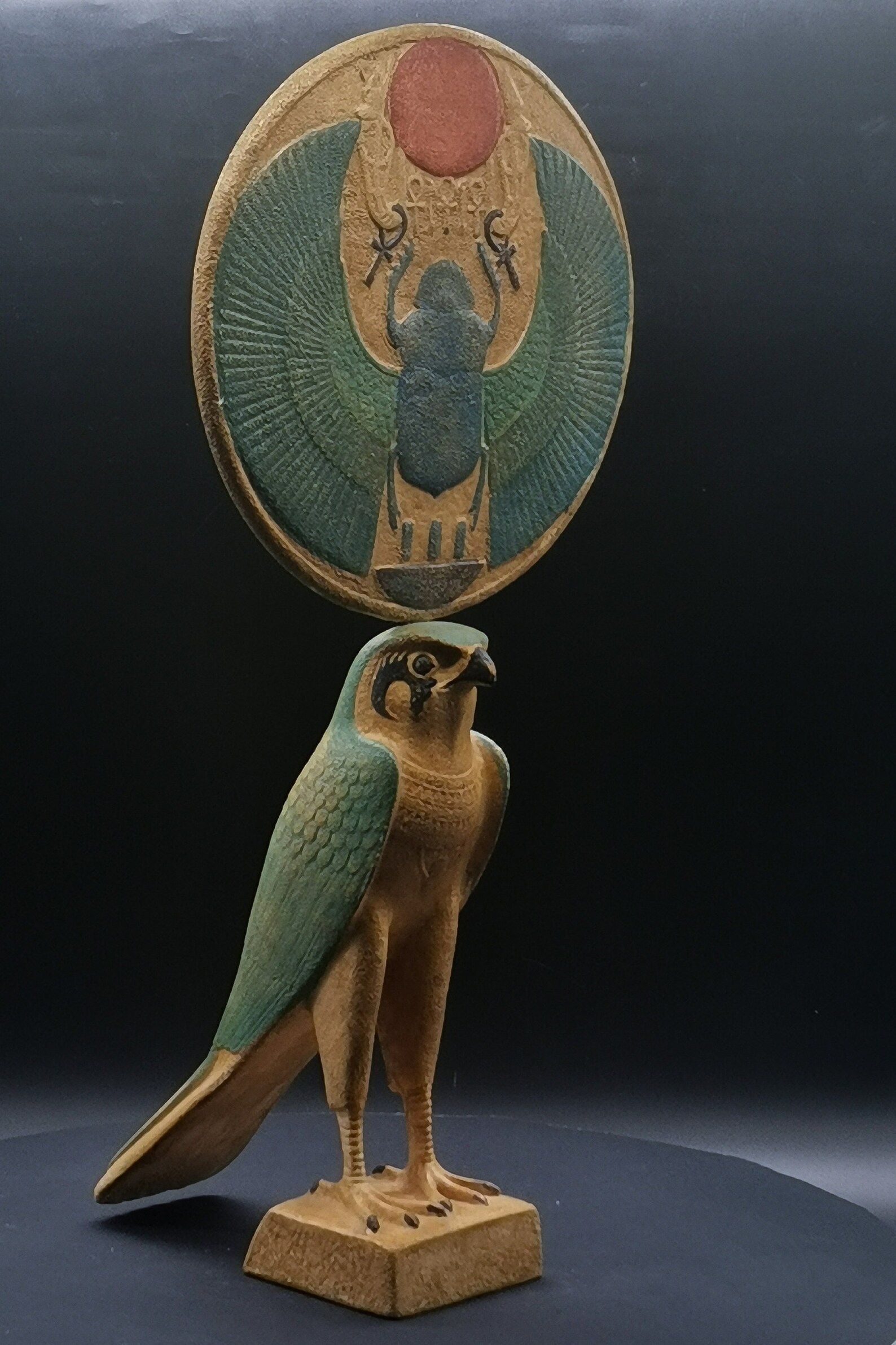 Horus Falcon Figure God of the Sky as a Bird Shape With the - Etsy
