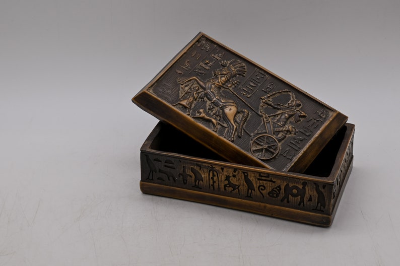 Egyptian Art Box Decorative Pharaonic Made in Egypt - Etsy