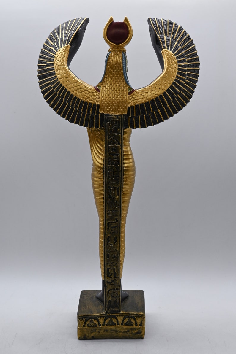Unique Golden Isis Statue Available in 3 Colors Winged Isis - Etsy