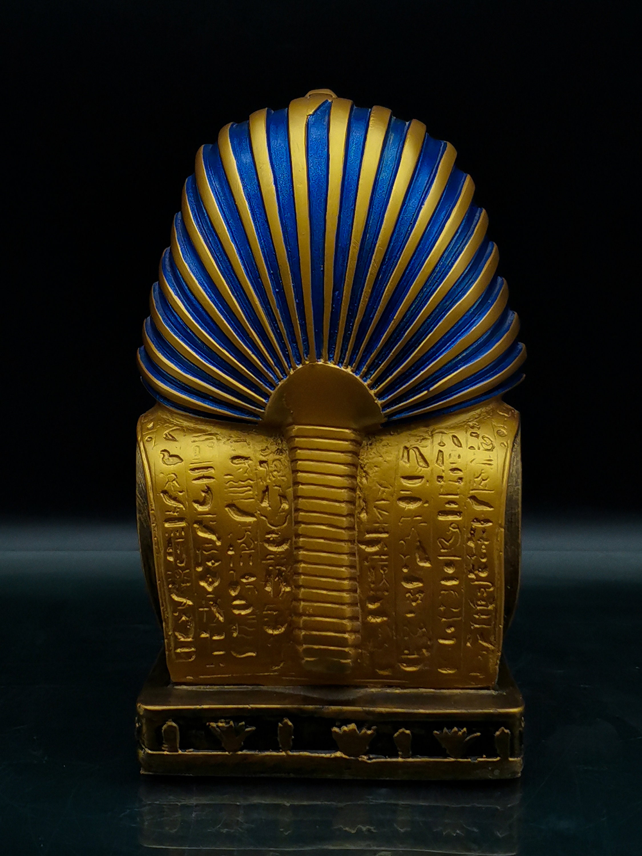 Unique Ancient Egyptian Statue of King Tutankhamun Head Statue | Etsy