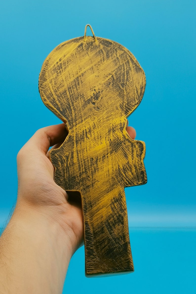 Unique Ankh the Goddess Hathor Cow Ears With Scarab Wall - Etsy