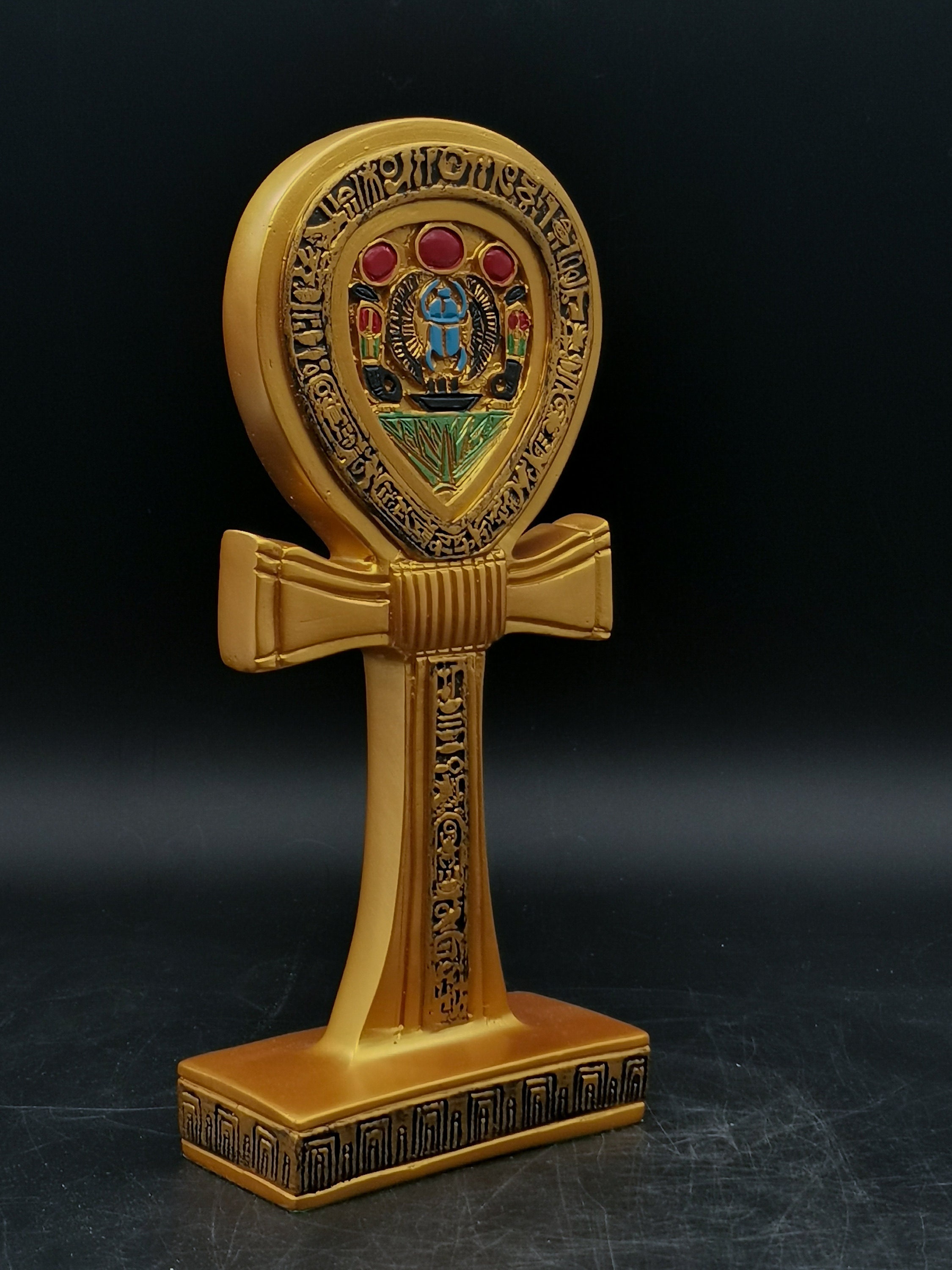 Unique Gorgeous Gold Egyptian ANKH key of Life With the - Etsy