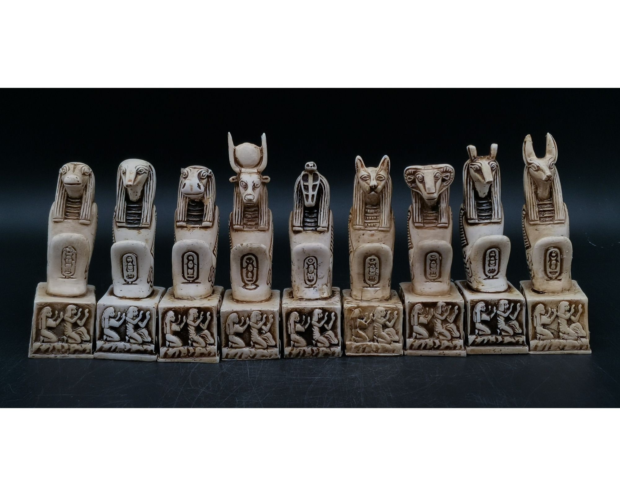 Ancient Gods Anubis Seth Thoth Bastet Hathor Khnum | Etsy