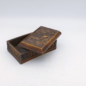 Egyptian Art Box Decorative Pharaonic Made in Egypt | Etsy