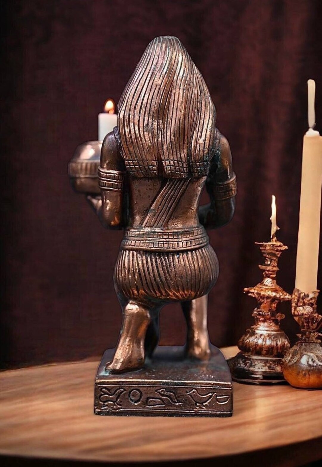 Ancient Egyptian Ibis God of Wisdom Thoth, God Thoth Candle Holder Statue Made in Egypt - Etsy