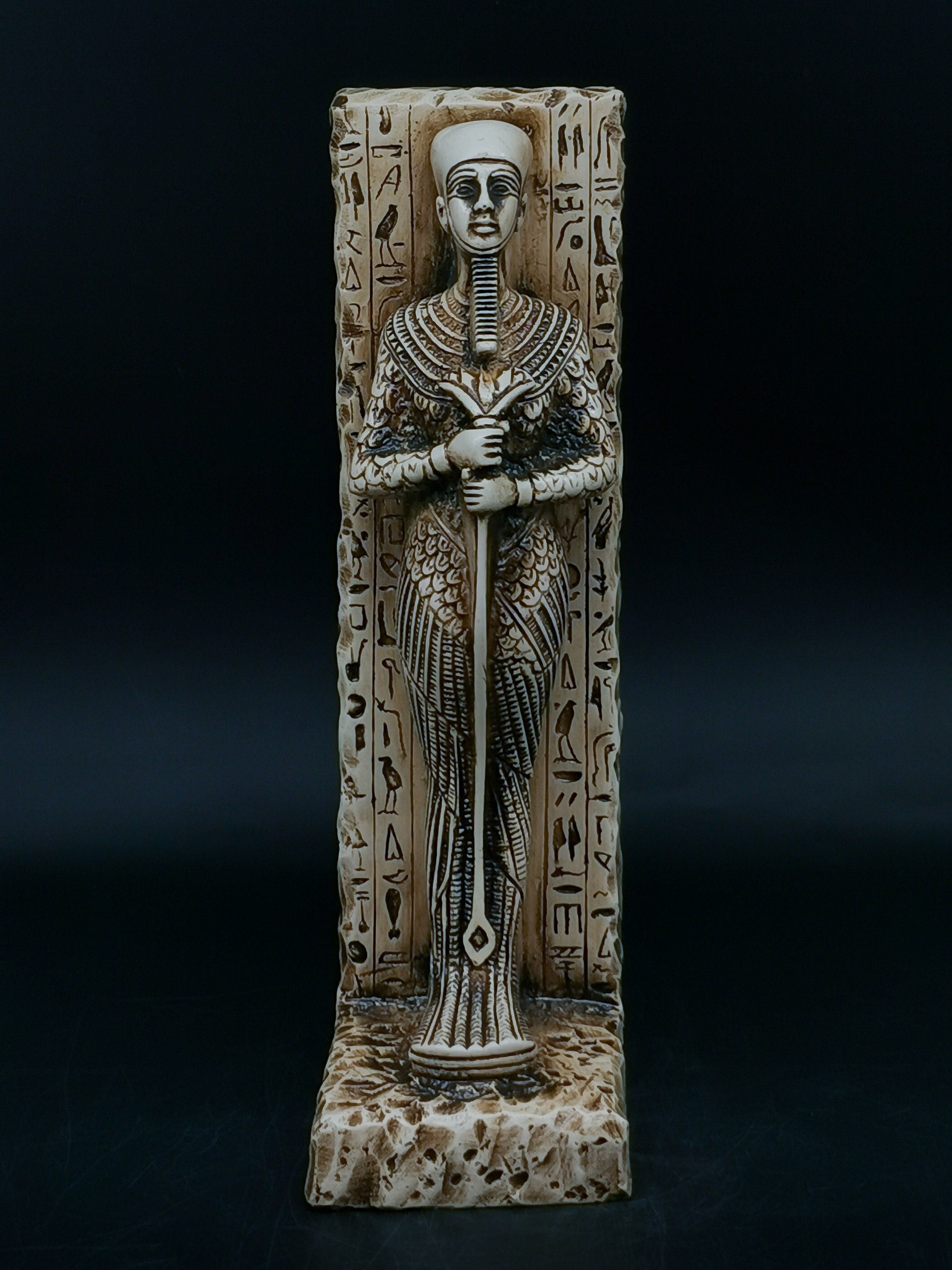 Art & Collectibles Sculpture statue of Ptah Stela relief God craftsmen ...