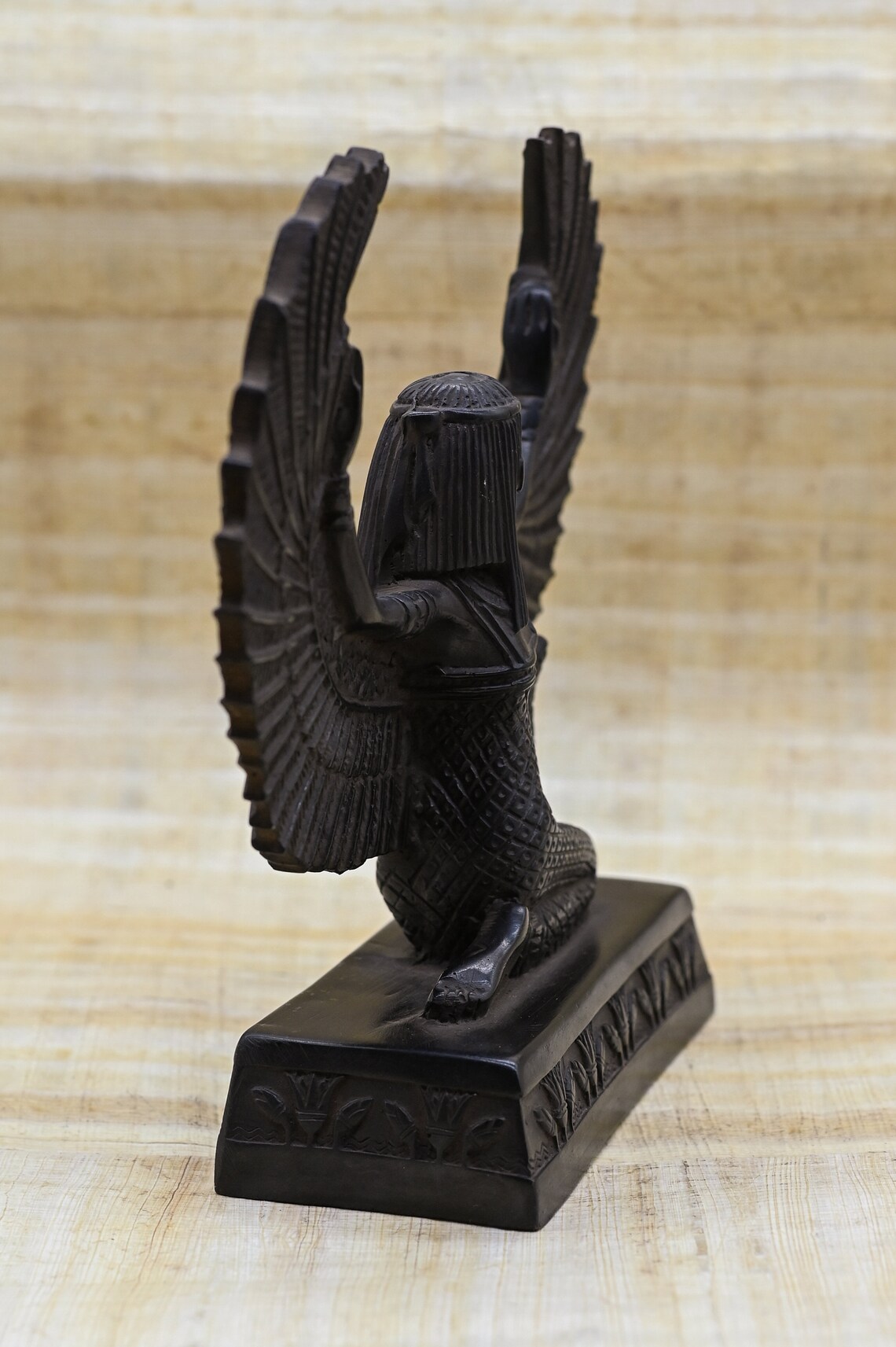 Egyptian Goddess Isis Wings Protection Handmade Egyptian Decor - Etsy