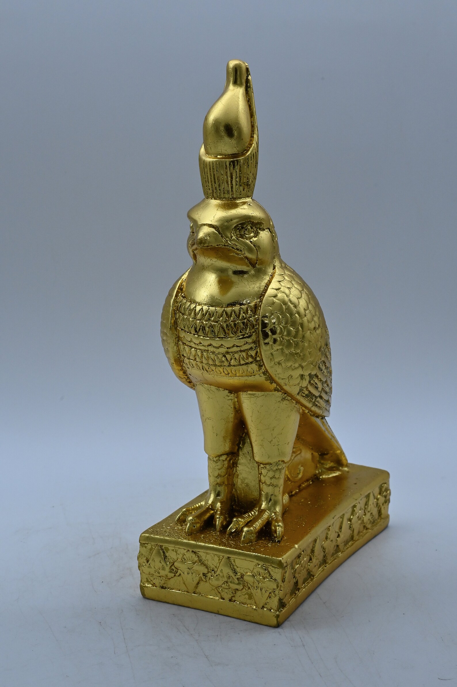 Horus in the Form of Falcon Wearing the Beautiful Crown With - Etsy