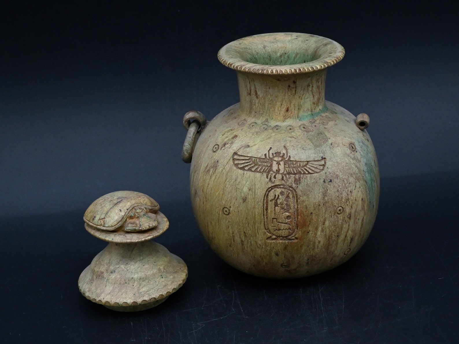 Unique Handmade and Vintage Egyptian STORAGE JAR VESSEL Art - Etsy