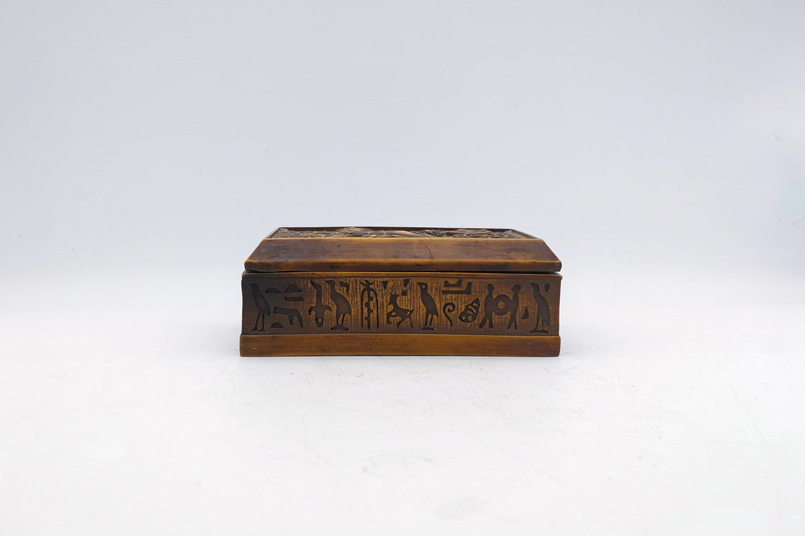 Egyptian art Box decorative Pharaonic made in egypt | Etsy