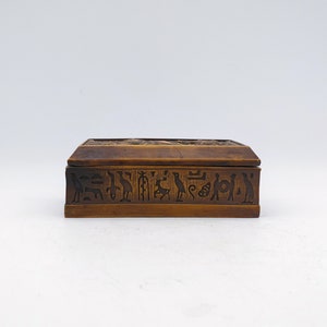 Egyptian Art Box Decorative Pharaonic Made in Egypt | Etsy