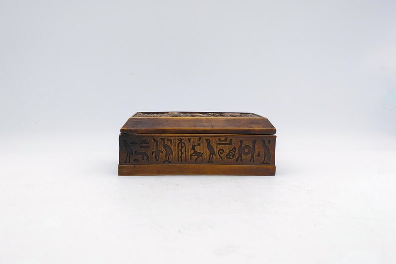 Egyptian Art Box Decorative Pharaonic Made in Egypt | Etsy