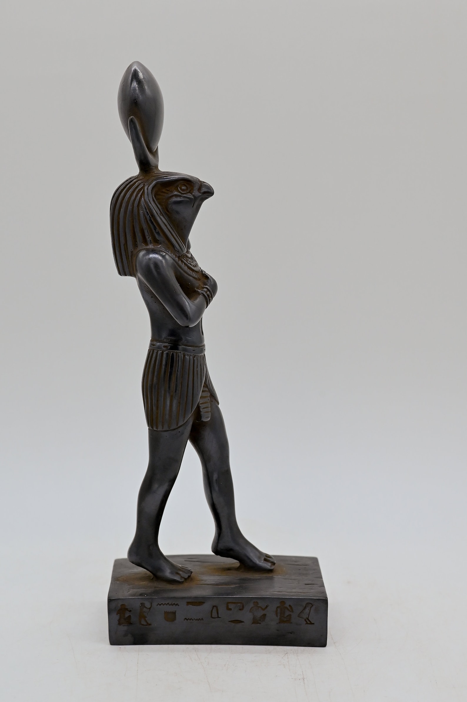 Ancient Egyptian Statue of Sun God Ra Harakhte Crowned With a - Etsy