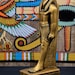 Statue Thoth Hand-painted in Golden Color Ancient Egyptian God - Etsy