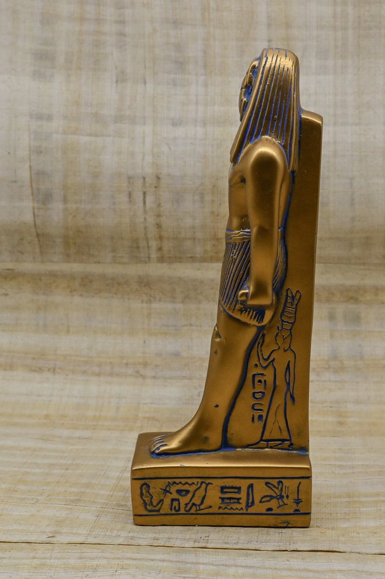 Statue of Egyptian God Khepri Scarab Sun God Made in Egypt - Etsy