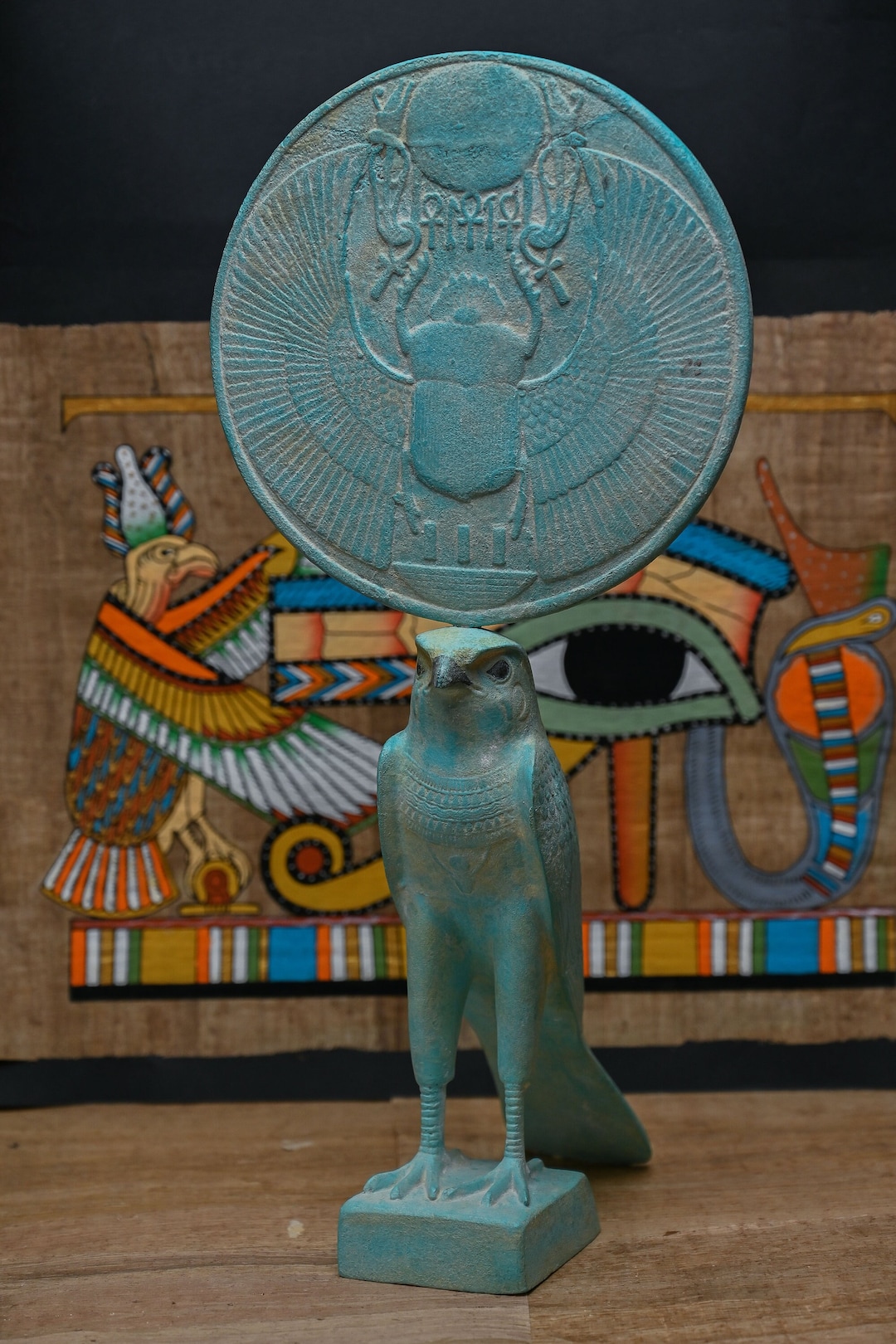 Vintage-horus Statue God of Peace and Protection in the Ancient ...