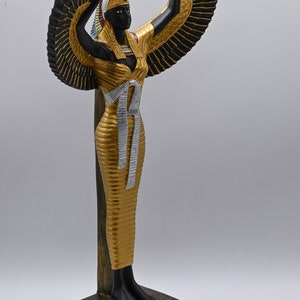 Unique Golden Isis Statue Available in 3 Colors Winged Isis Statue ...