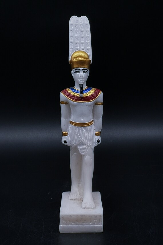 Amazing AMUN-RA god of the Sun Standing Carefully Made From | Etsy