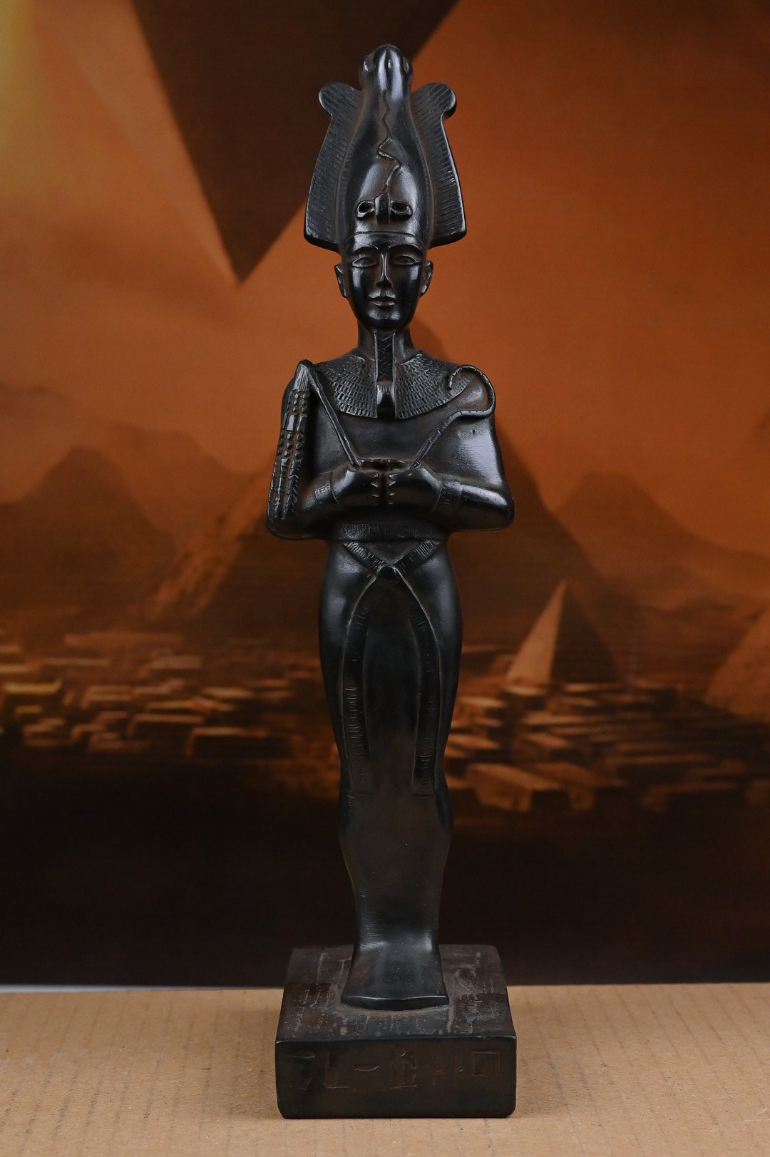 Egyptian Statue of God Osiris, Lord of the Dead Stone Made in Egypt ...