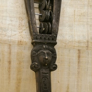 Egyptian Handmade Hathor Sistrum musical Instrument Replica From Her ...