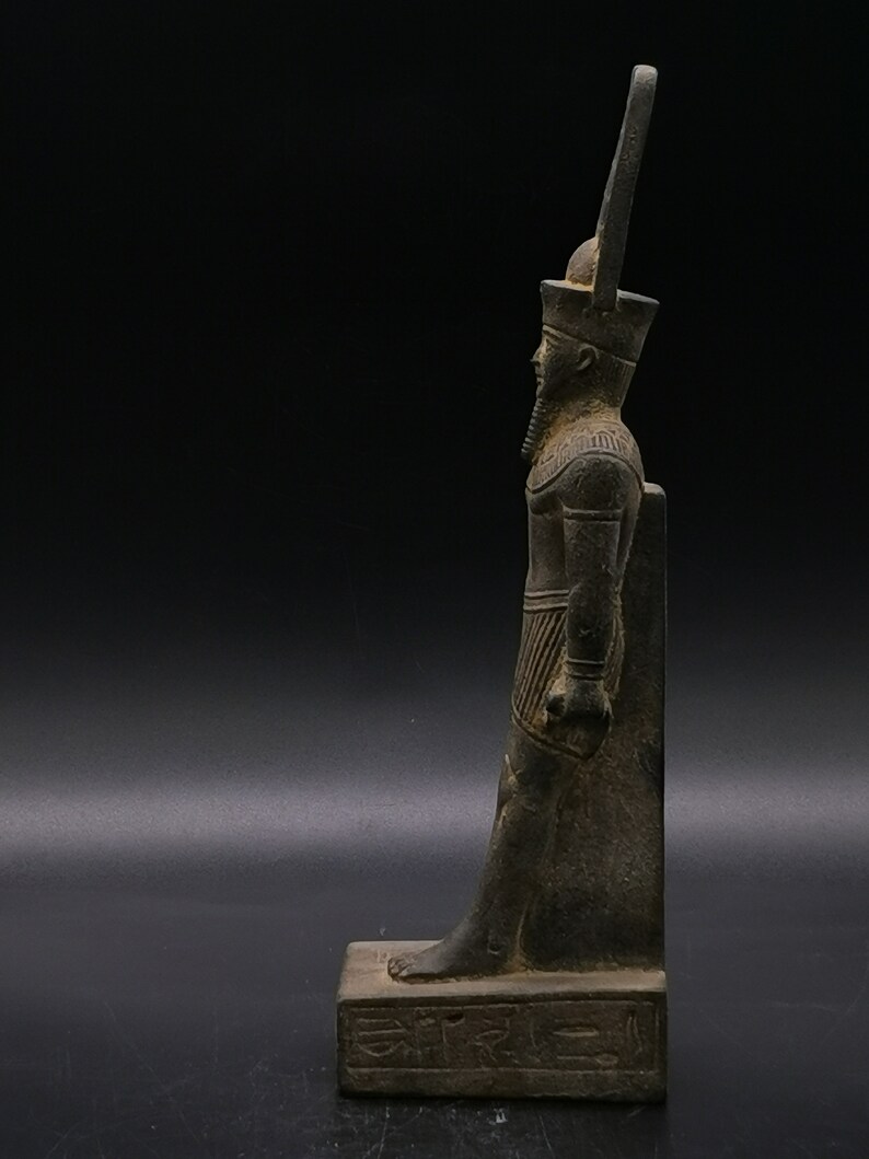 Statue of Egyptian Art Amun Ra Unique Stone Made in Egypt - Etsy