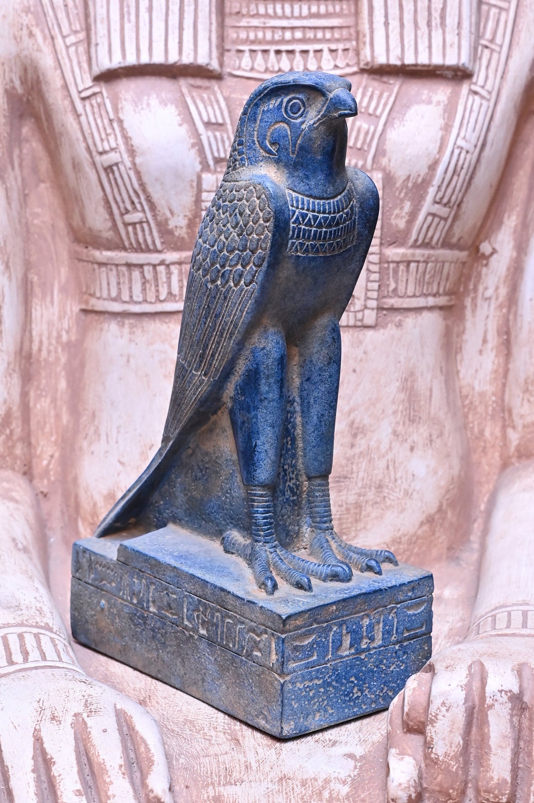 Fantastic Statue of Falcon-headed God HORUS the Falcon God of the Sky ...