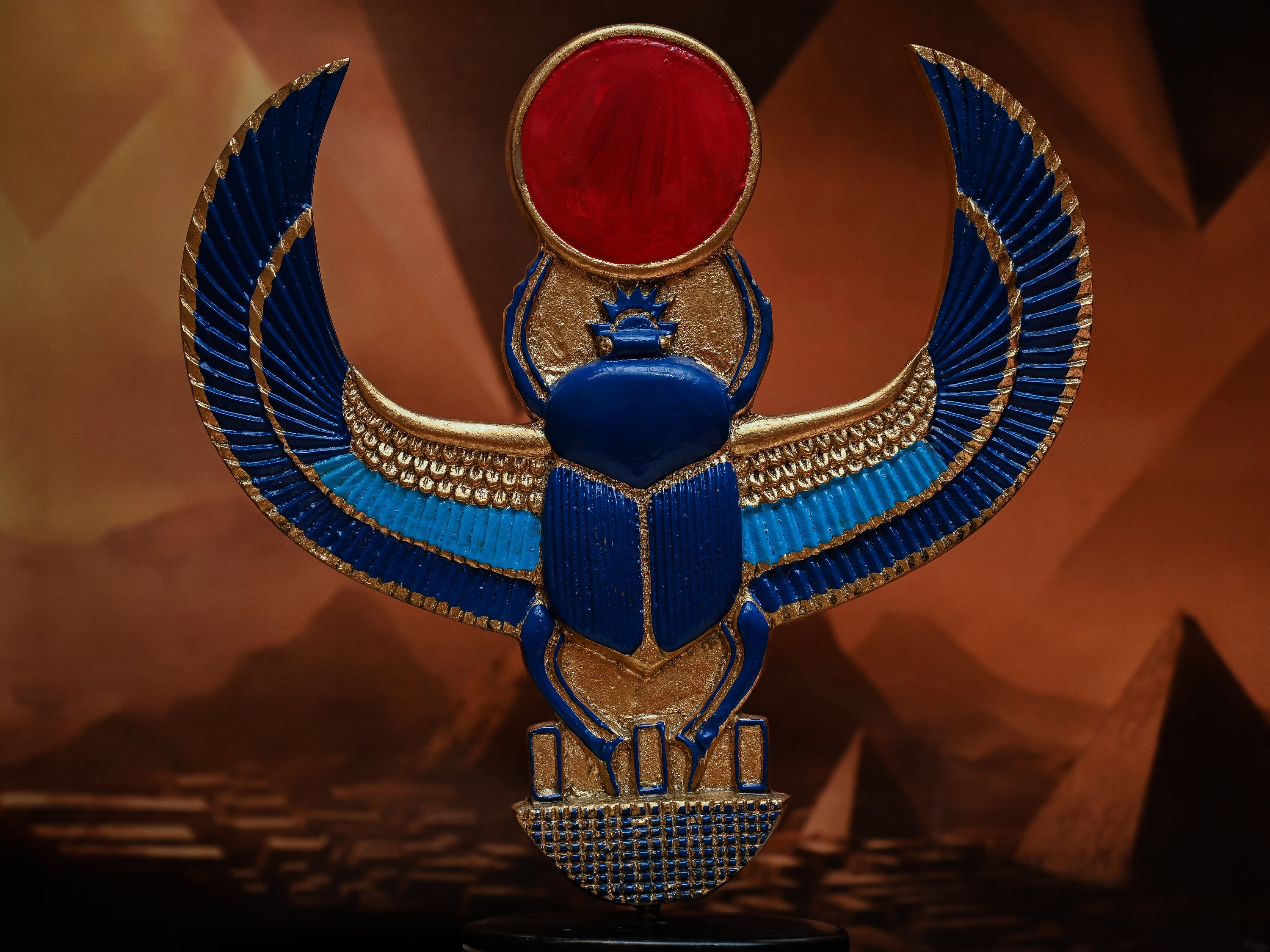 Egyptian Winged Scarab Beetle