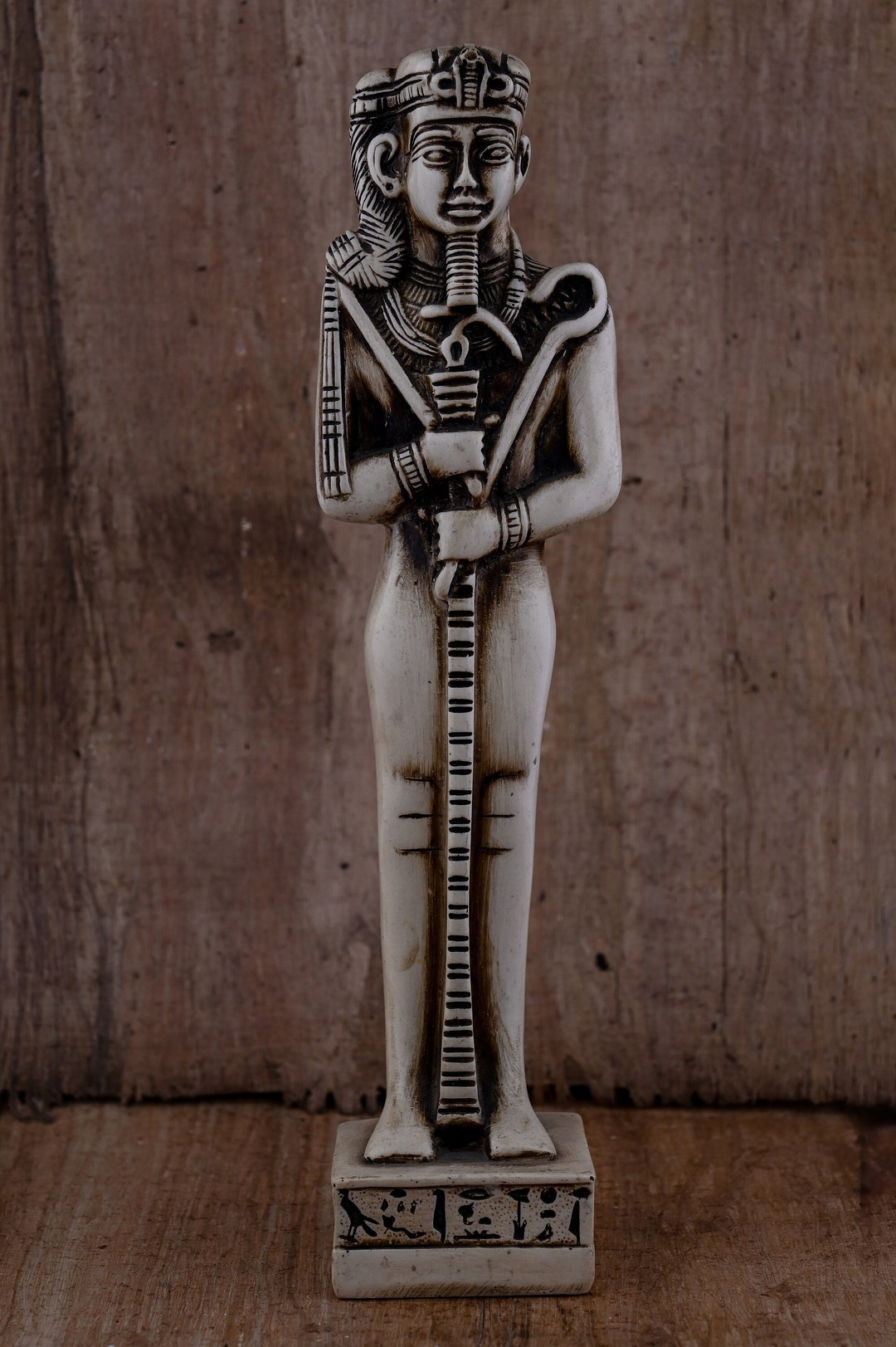 Ancient Egyptian Moon God Khonsu Statue 3 Color Stone Our Item is Made ...
