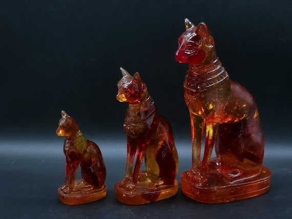 Ancient Egyptian Cat BASTET With Amazing the Egyptian Goddess | Etsy