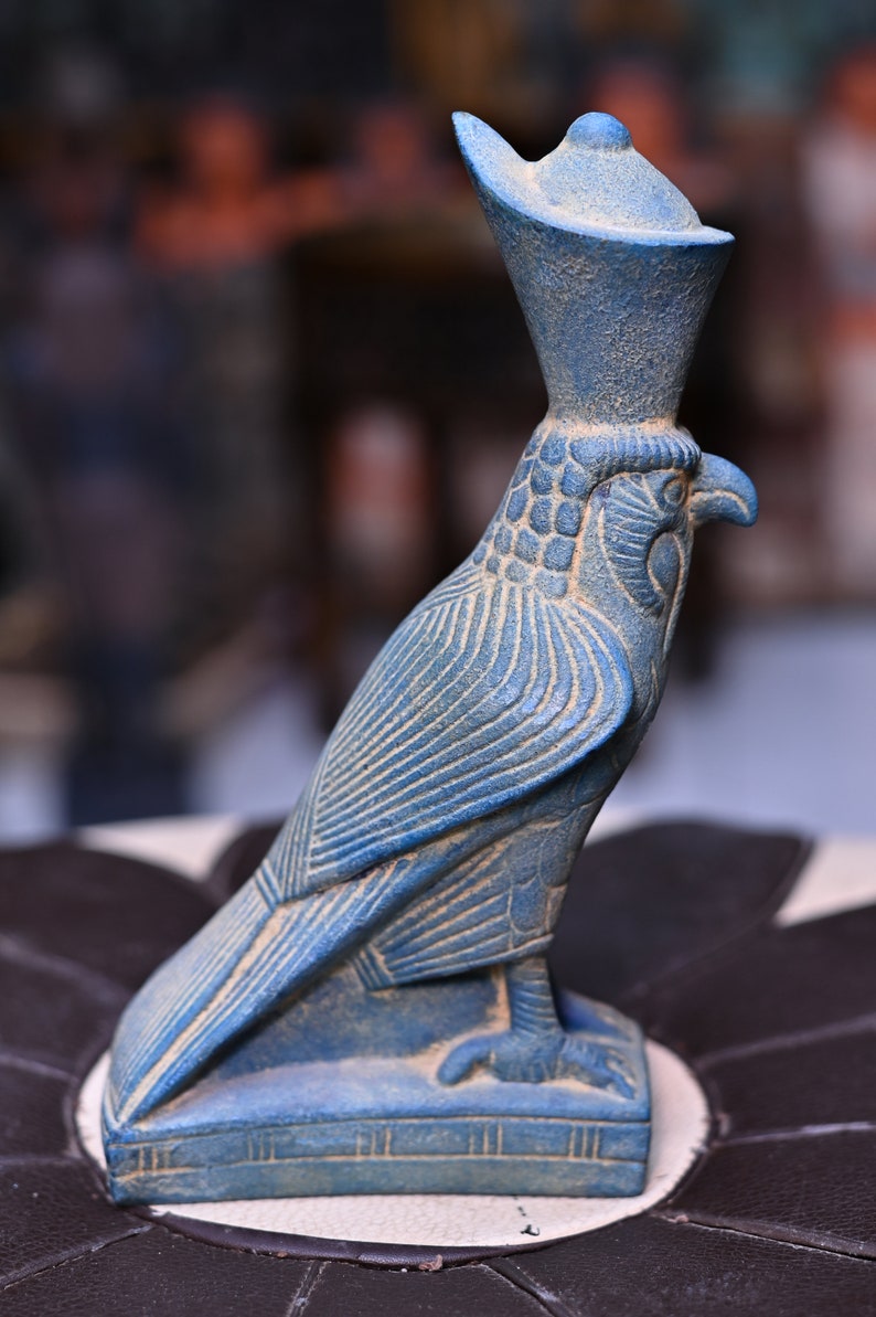 Rare Piece of the Falcon-headed God HORUS Wearing Double Crown - Etsy