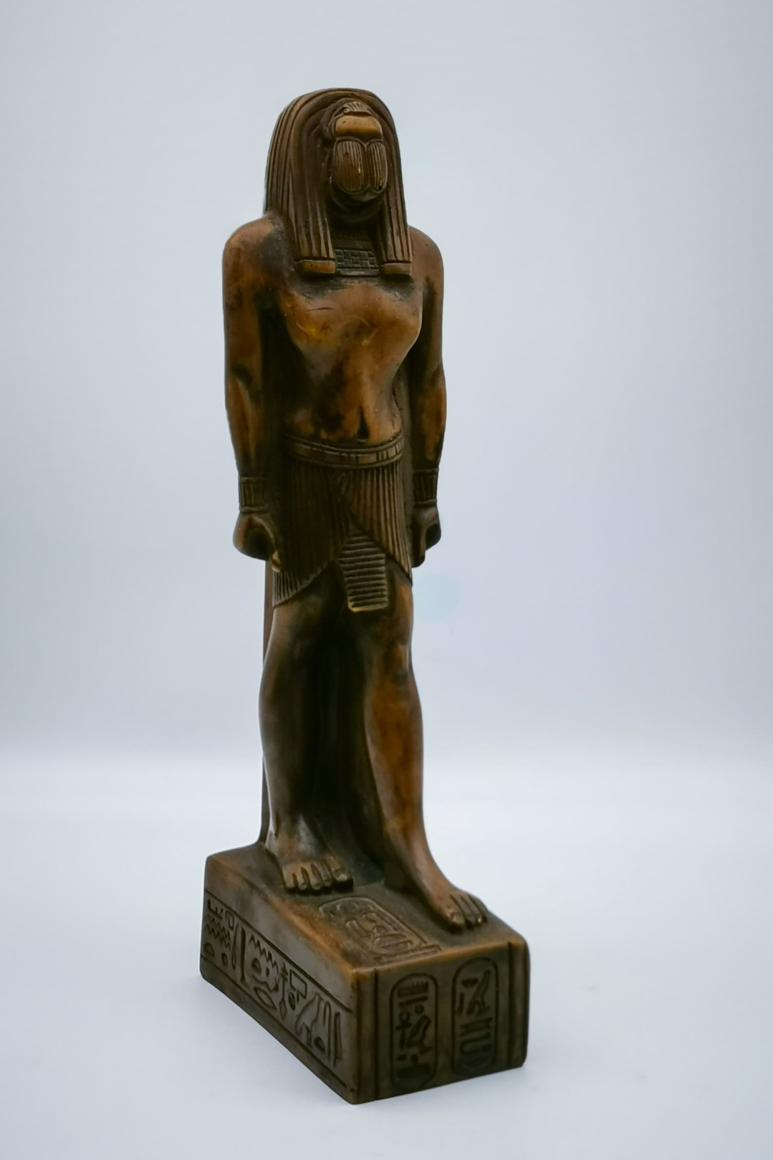 Statue of Egyptian God Khepri Scarab Sun God Made in Egypt - Etsy