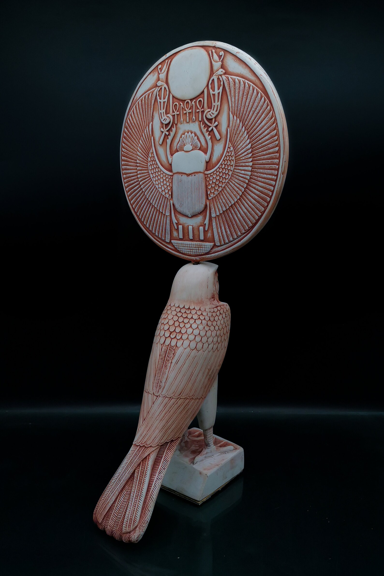 Unique Egyptian Falcon Bird God Horus Statue Made in Egypt | Etsy