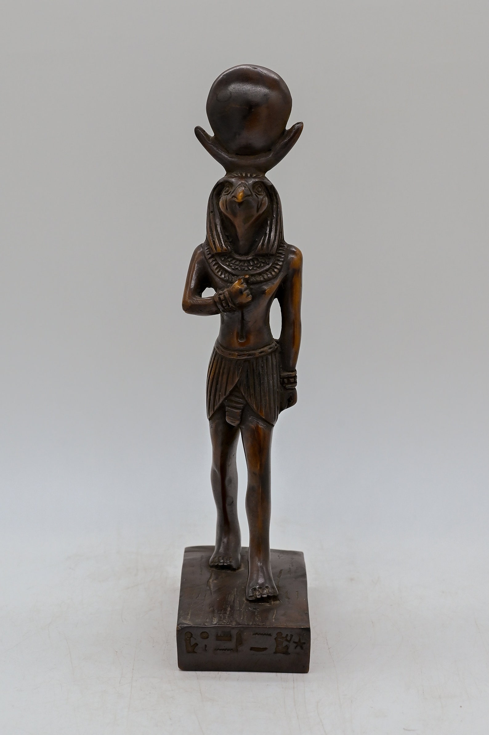Ancient Egyptian Statue of Sun God Ra Harakhte Crowned With a - Etsy