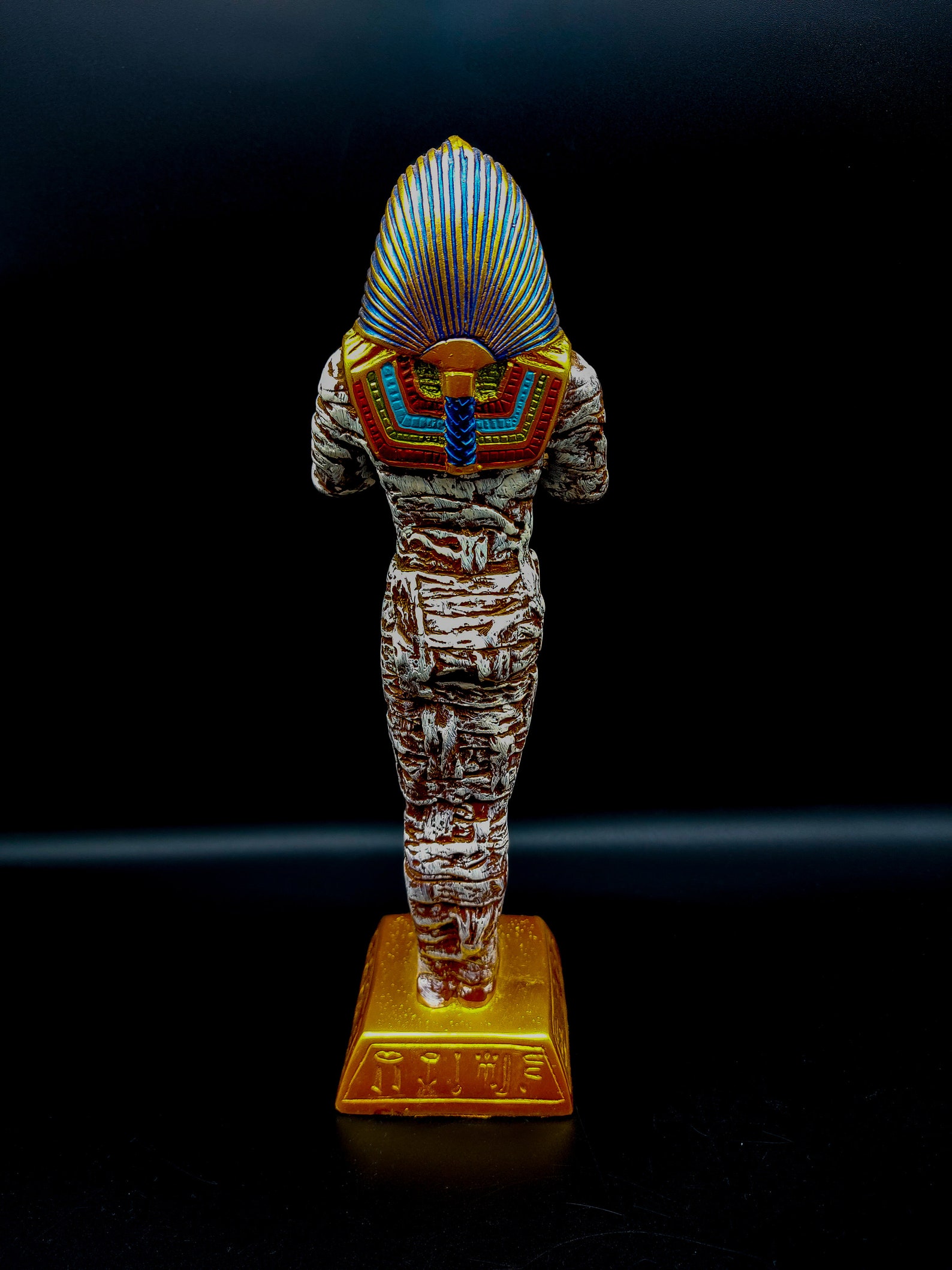Unique Statue of Egyptian King Tut. Tutankhamun Fighter Large - Etsy