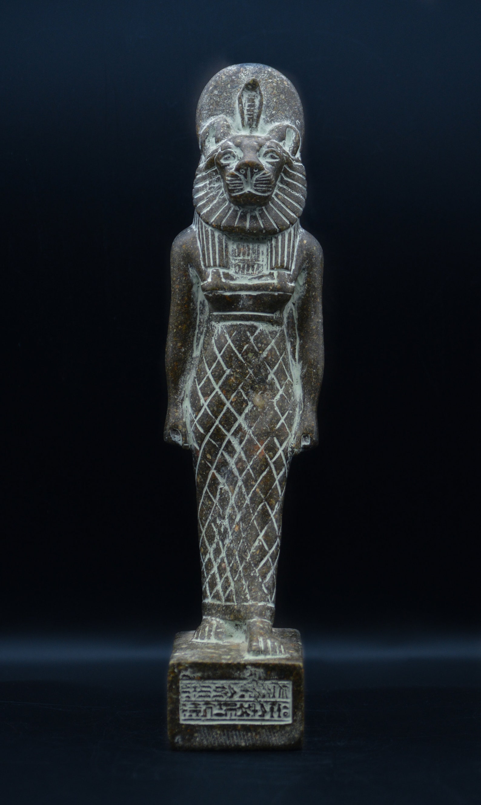 Unique Egyptian Goddess Sekhmet Heavy Statue Marble Stone | Etsy