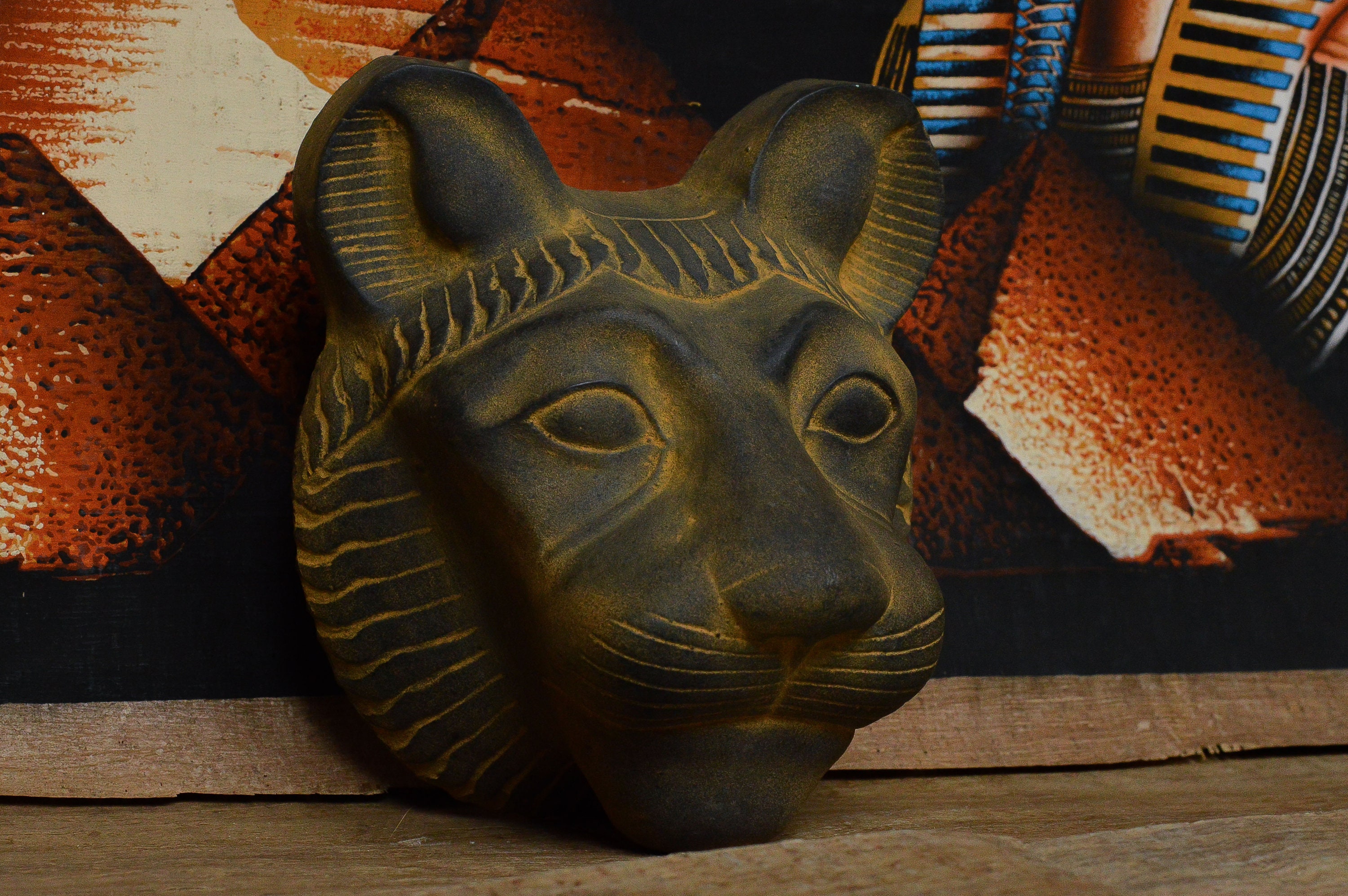 Egyptian God Sekhmet Mask