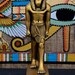 Statue Thoth Hand-painted in Golden Color Ancient Egyptian God - Etsy