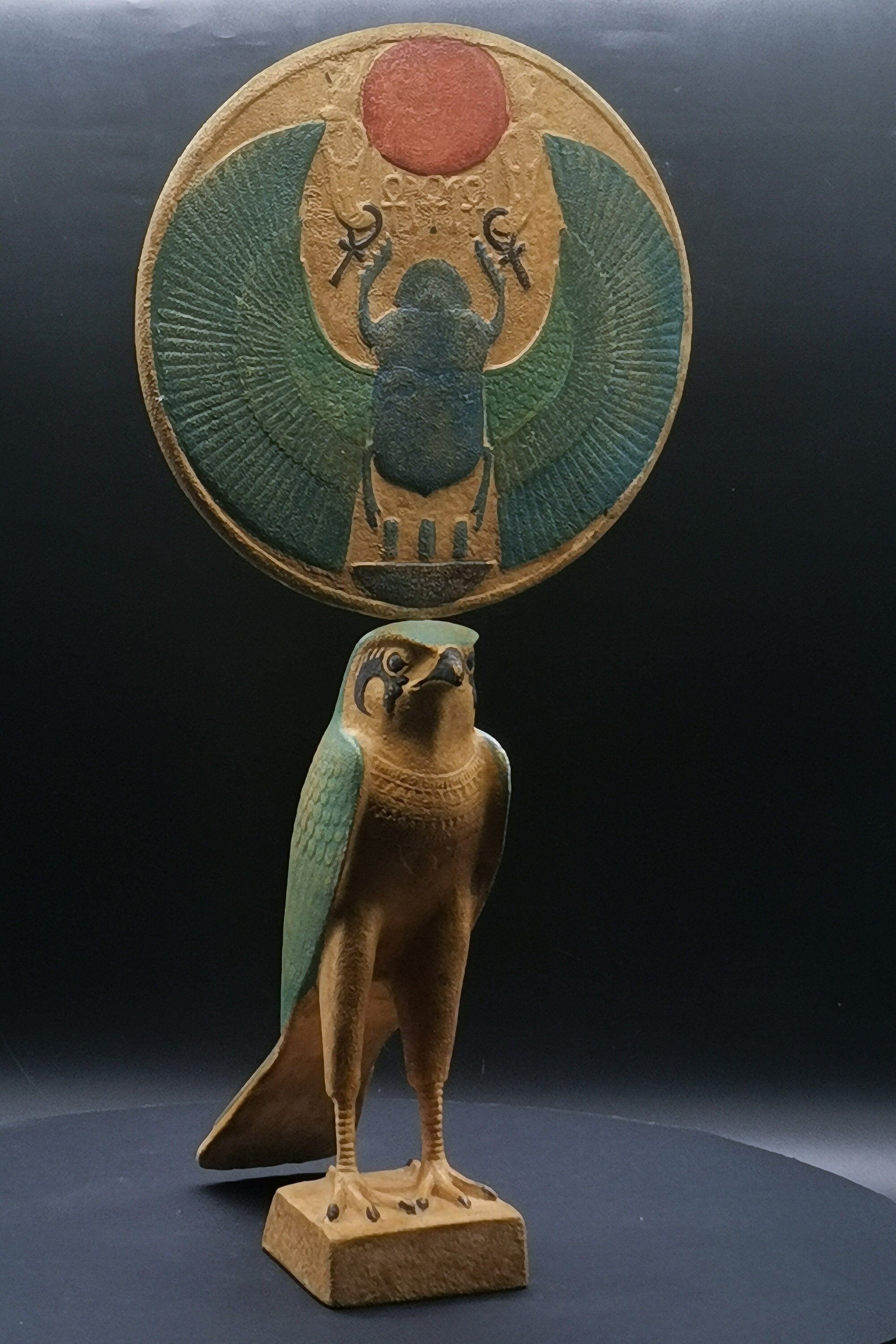 Horus Falcon Figure God of the Sky as a Bird Shape With the - Etsy