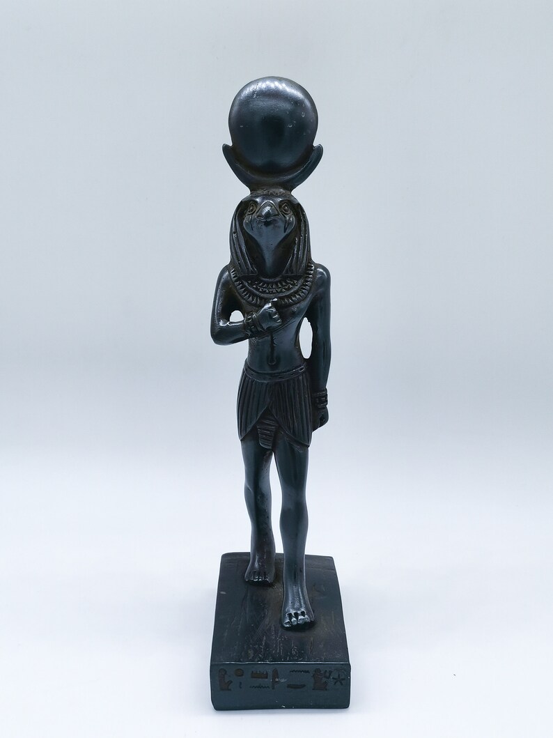 Ancient Egyptian Statue of Sun God Ra Harakhte Crowned With a | Etsy