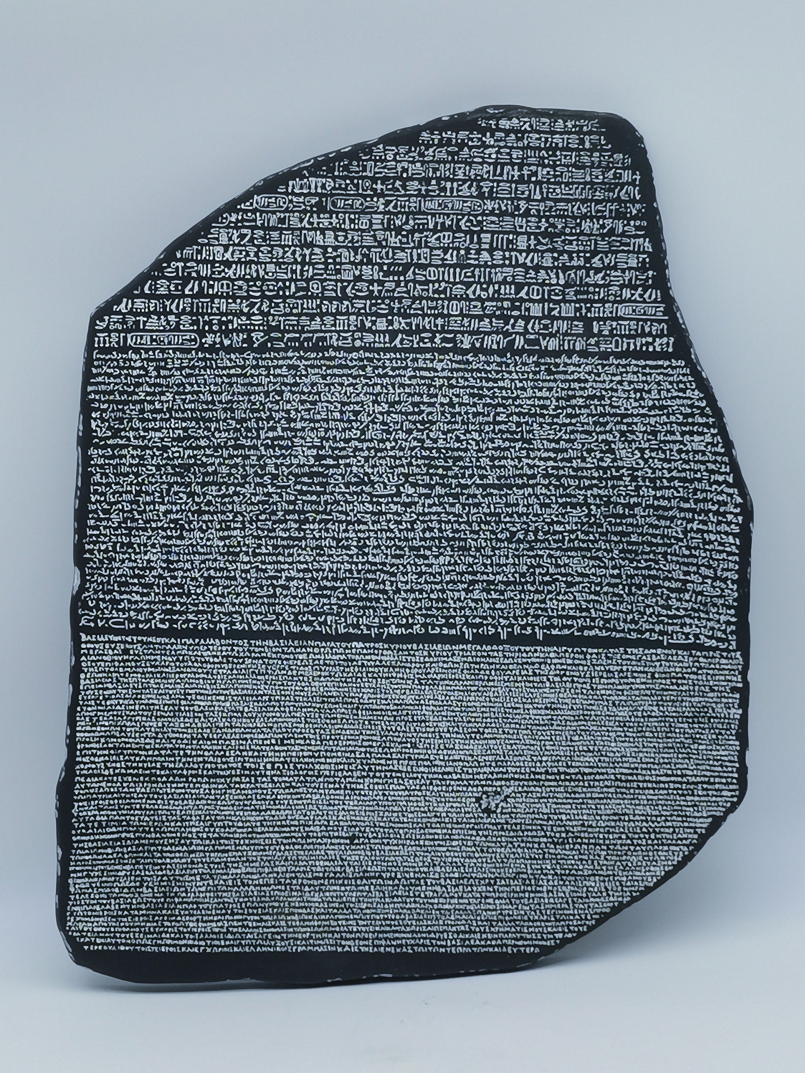 The Rosetta Stone Replica of Ancient Egyptian Monument - Etsy