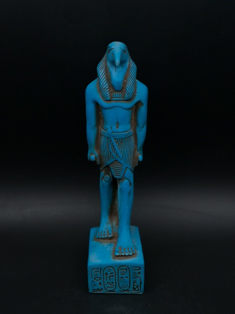 Unique Statue Thoth 3 Color Ancient Egyptian God of Wisdom - Etsy