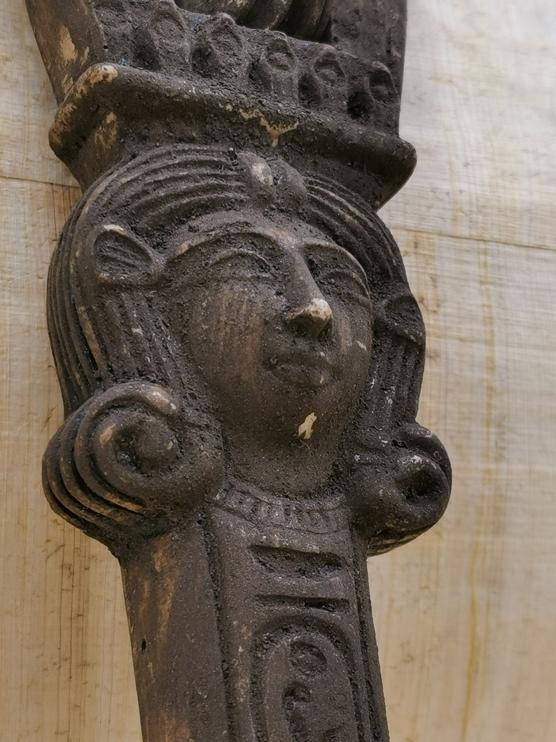 Egyptian Handmade Hathor Sistrum musical Instrument Replica | Etsy