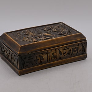 Egyptian Art Box Decorative Pharaonic Made in Egypt - Etsy