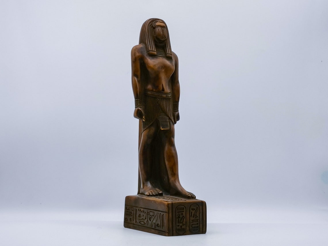 Statue of Egyptian God Khepri Scarab Sun God made in egypt | Etsy