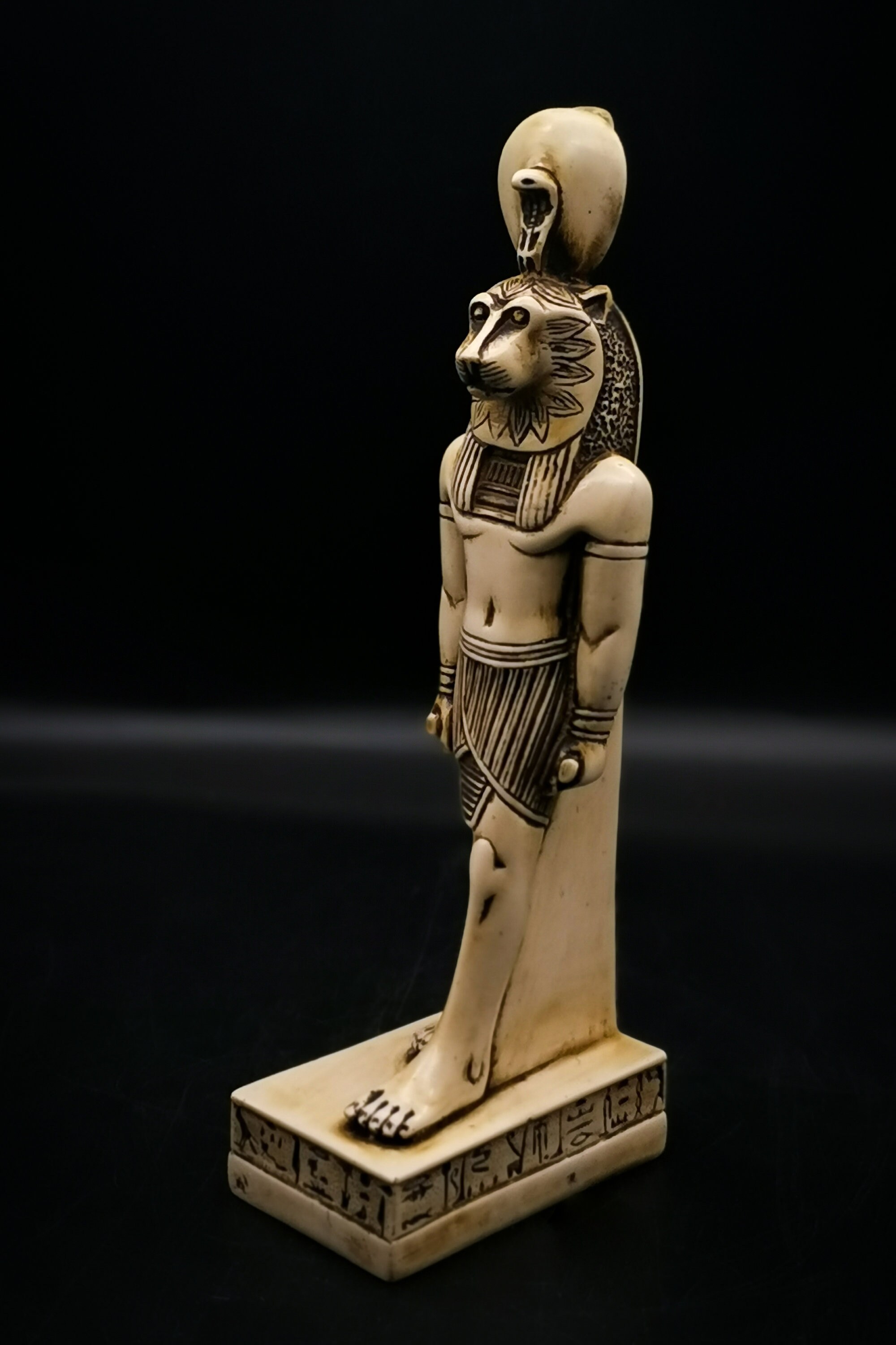 Unique Egyptian Goddess Sekhmet Hand Painted Statue Made in | Etsy