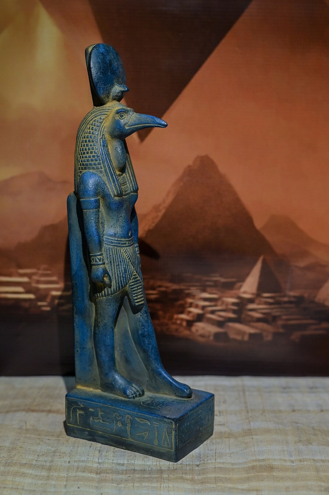 Amazing THOTH the Egyptian God of Writing,magic, and the Moon,hand Made ...