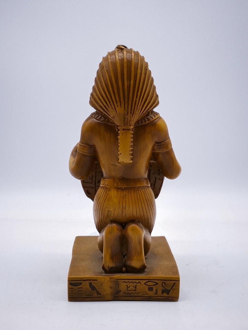 Unique Ancient Egyptian Statue of King Tutankhamun Solid Stone - Etsy