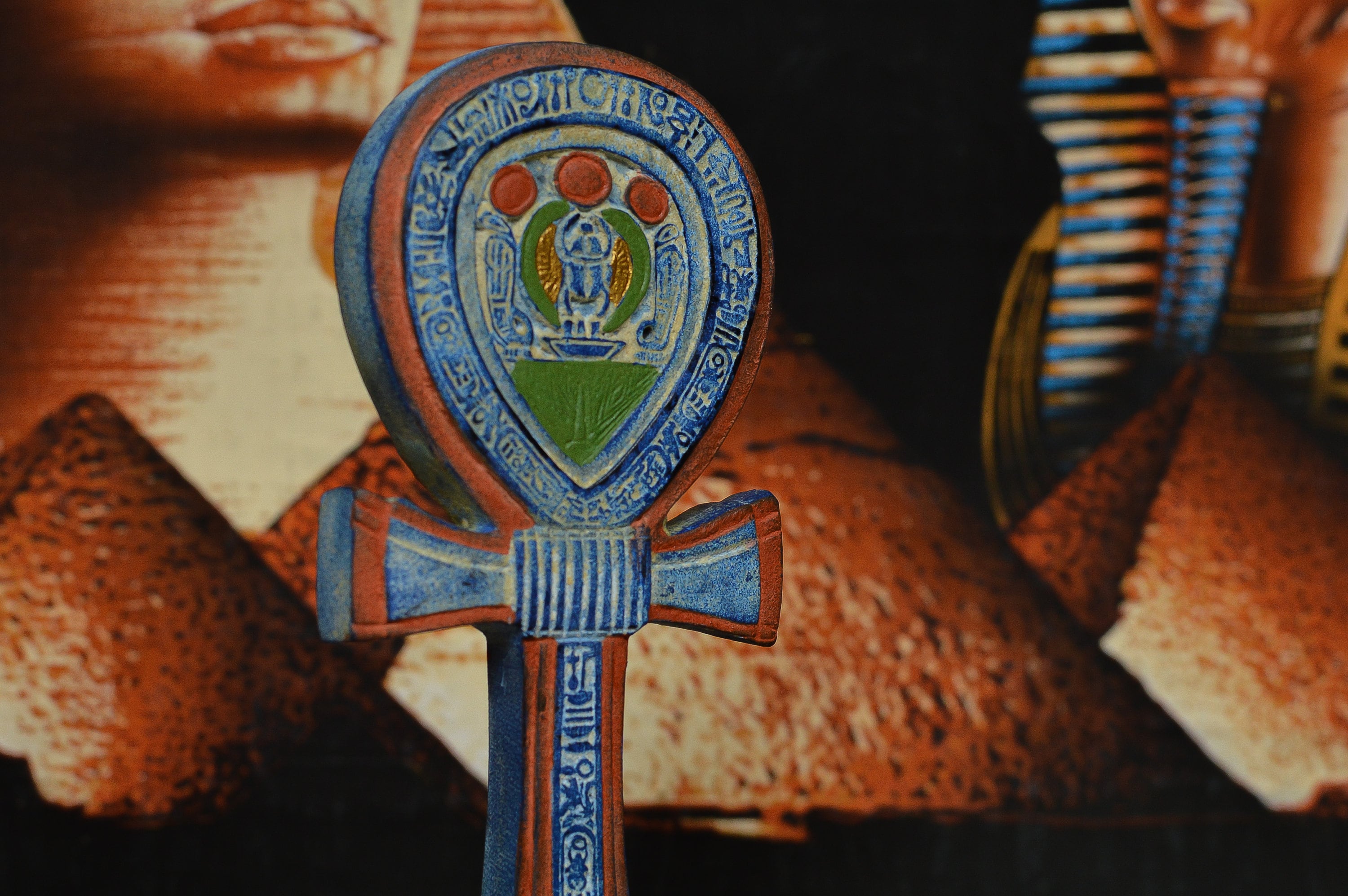 Ancient Egyptian Ankh key of Life Symbol Hieroglyphic With - Etsy