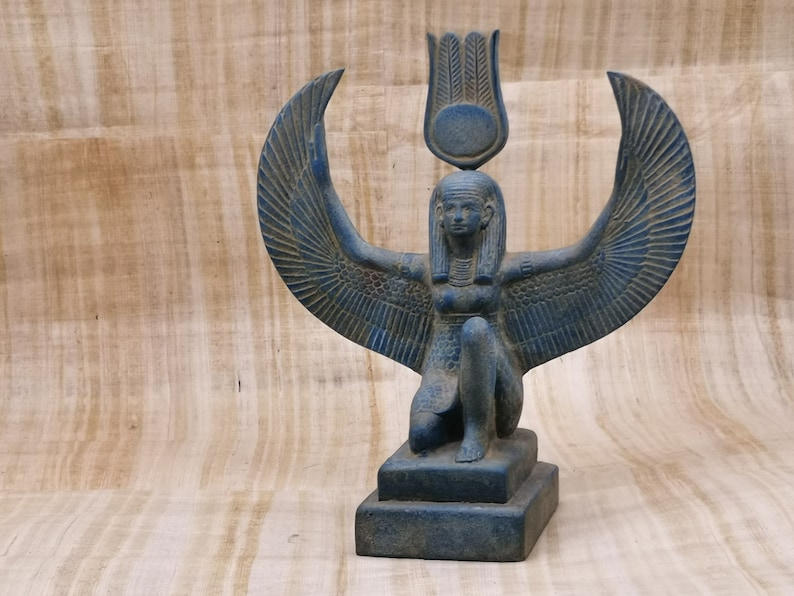 Beautiful Isisgoddess of Magic and Healing Wearing the Sun - Etsy