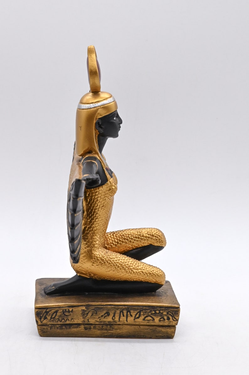 Black & Gold Ancient Egyptian ISIS Goddess of Healing and - Etsy